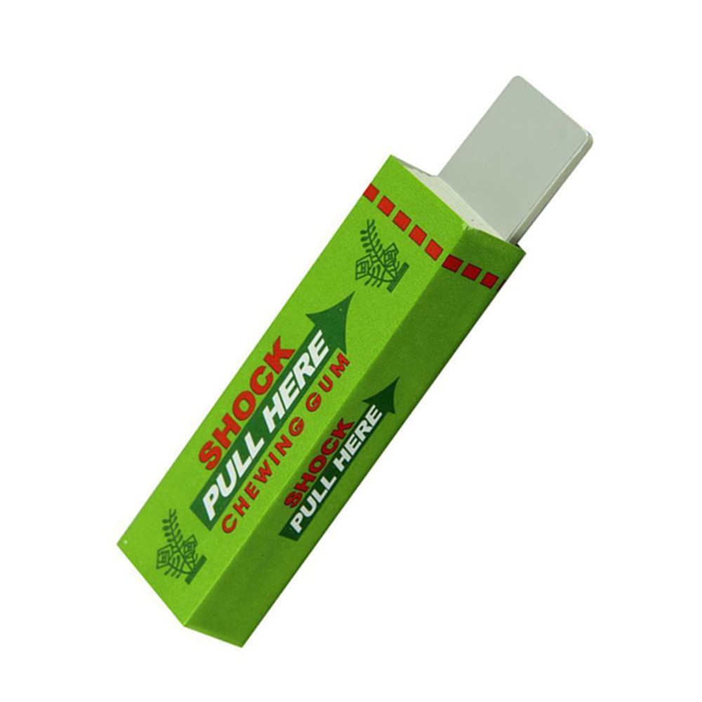 Electric Shock Joke Chewing Gum Pull Head Electric Shock Chewing Gum ...
