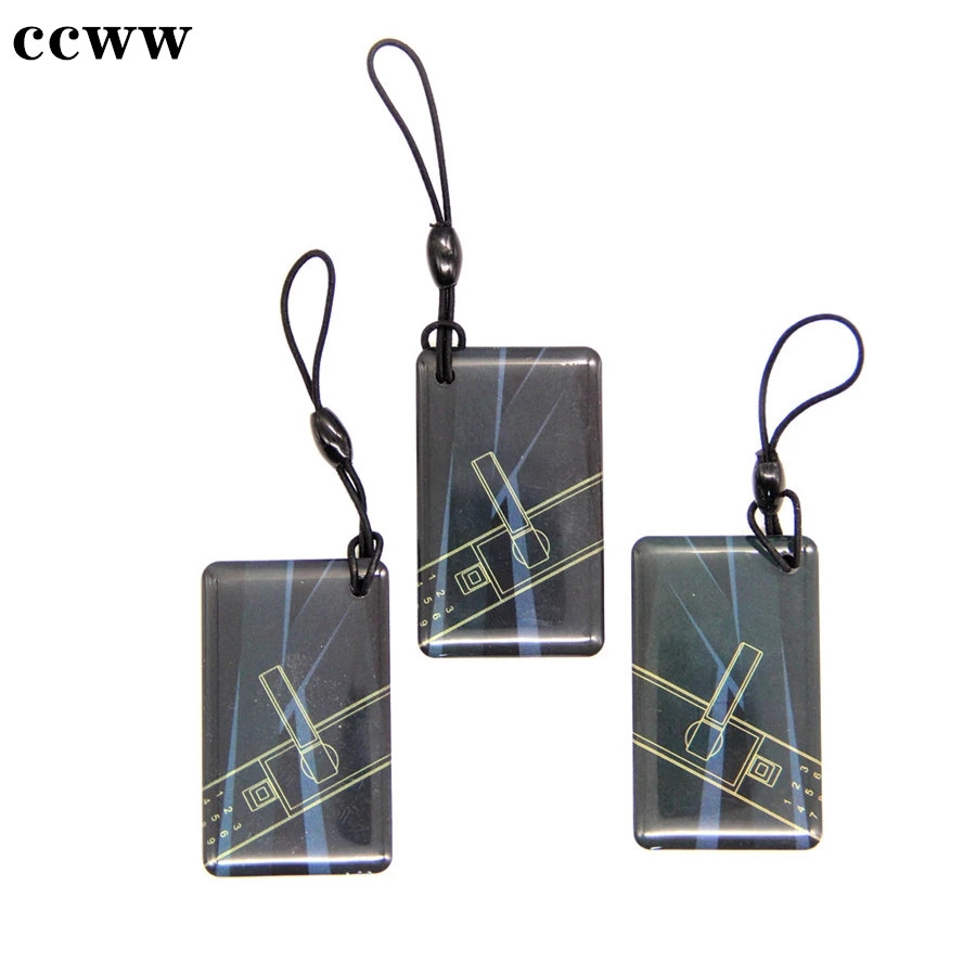 Lock Patterns 13.56MHz UID S50 1K Rewritable Keyfobs Waterproof Key Tag ...
