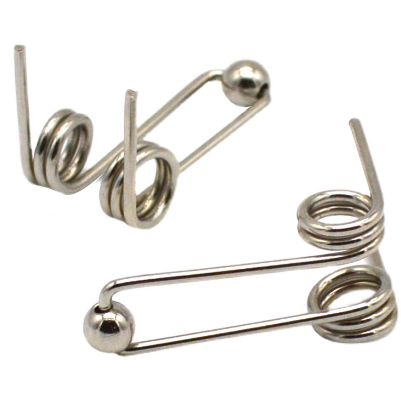 2Pcs Wire Diameter 1.2mm Curling Iron Replacement Double Return Torsion ...