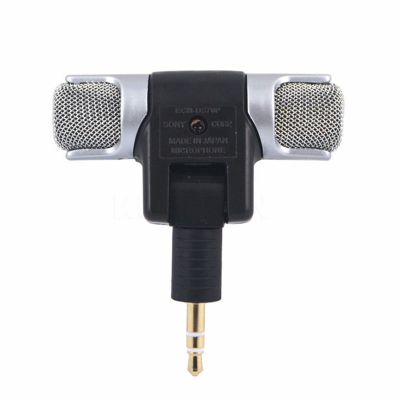 New Universal Mini Stereo Microphone Mic Audio For PC Laptop Notebook ...