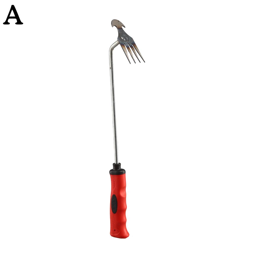 Garden Weeding Rake Small Hand-Held Steel Rake Garden C1X7 The Soil ...
