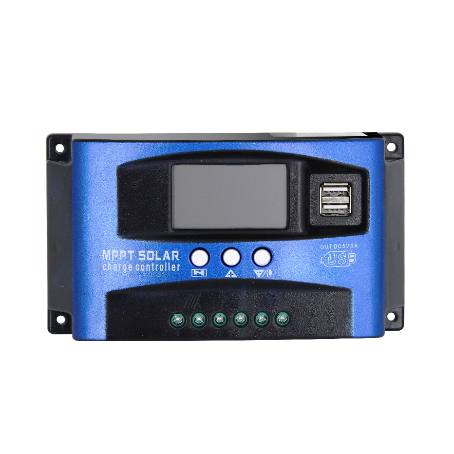 (ผู้ขายคนไทย)คอนโทรลเลอร์ โซลาร์ชาร์ทเจอร์ 100A/60A/50A/40A/30A MPPT Dual USB จอแสดงผล LCD - HSH ...