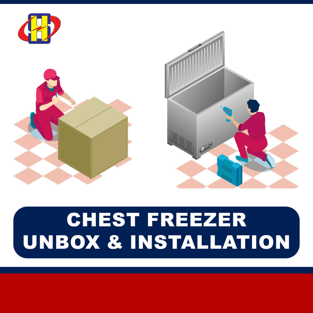Professional Chest Freezer Unboxing & Installation Service | Lazada