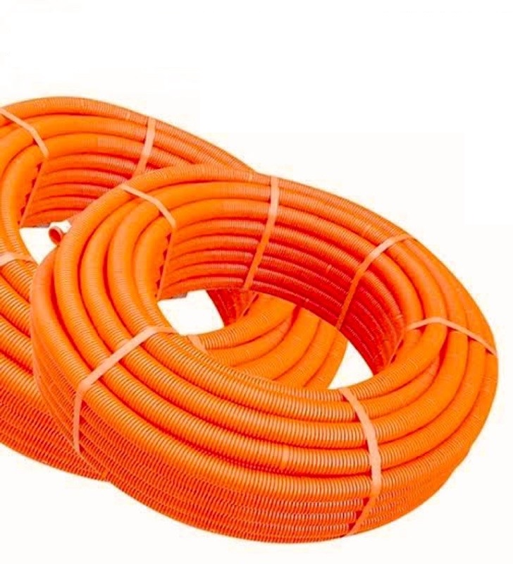 Orange Flexible Hose electrical 1/2 / 3/4 50meters | Lazada PH