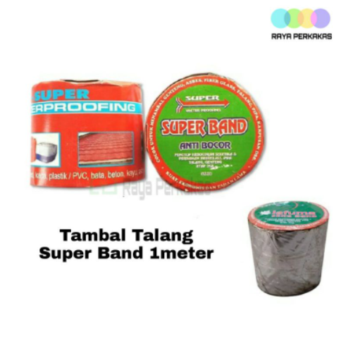 Sealtape Lakban Super Band Tambal Talang 1 meter Isolasi Anti Bocor ...