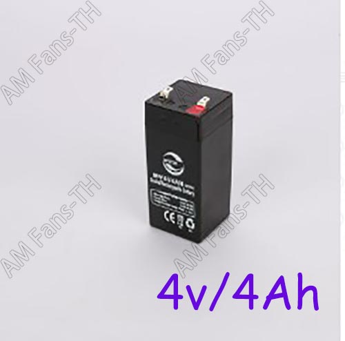 แบตเตอร์รี่แห้ง 4V4AH แบตเตอรี่สำหรับเครื่องชั่งดิจิตอลทั่วไปและอื่นๆ 4v/4Ah(ถ้าสินค้ามีการช๊อต ...