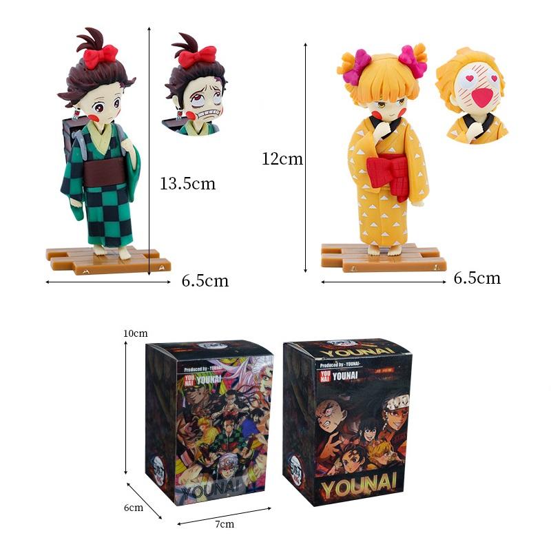 DEMON SLAYER YUKAKI TANJIROU AND JENITSU FIGURE | Lazada