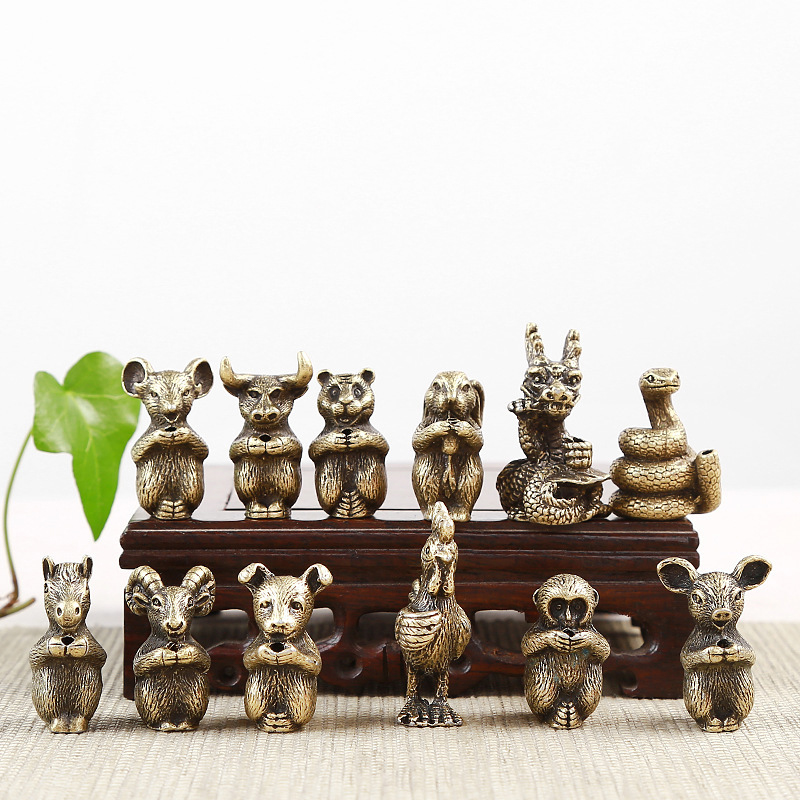 Incense Stick Holder Burner Chinese Zodiac Animal Joss-Stick Stand ...