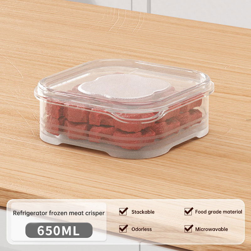 🔥Wishwa👍 Refrigerator Freezer Fresh Food Container Plastic Vegetable ...