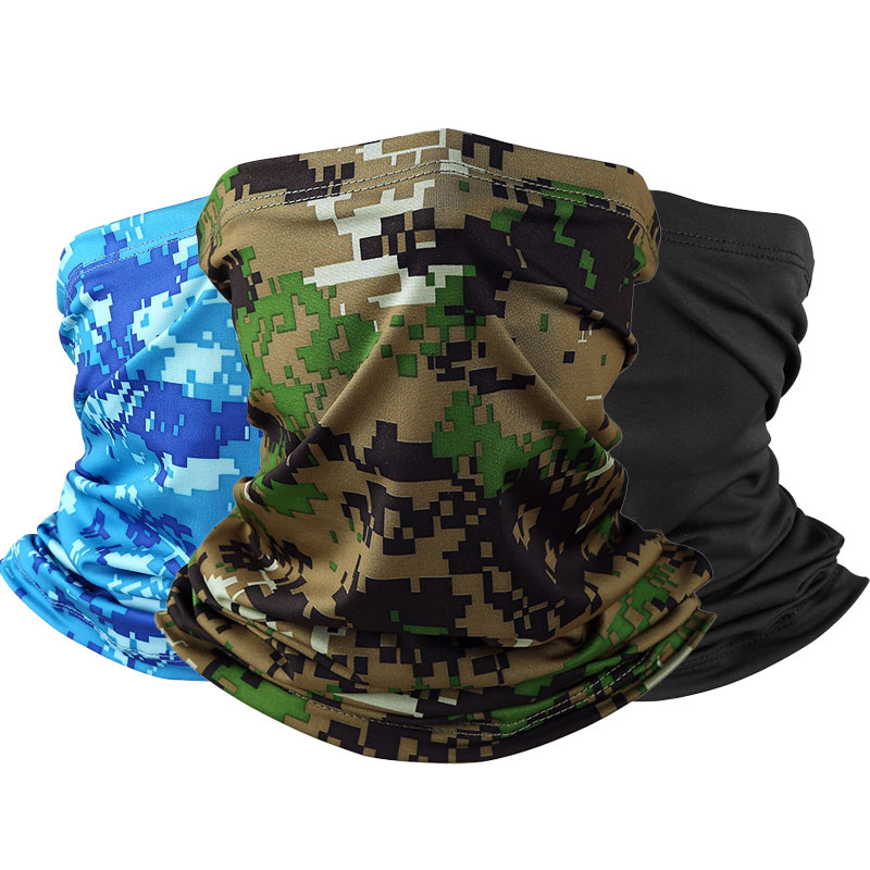 Outdoor Tactical Neck Balaclava Bandana Headwear Cooling Face Mask ...