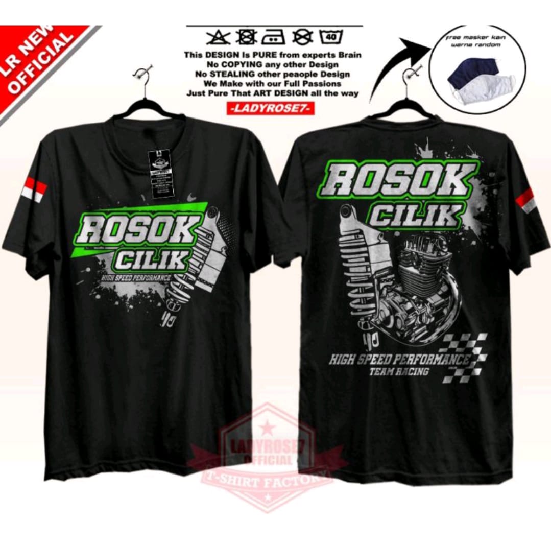 Kaos Rosok Cilik Herex High Speed Performance Desain | Lazada Indonesia