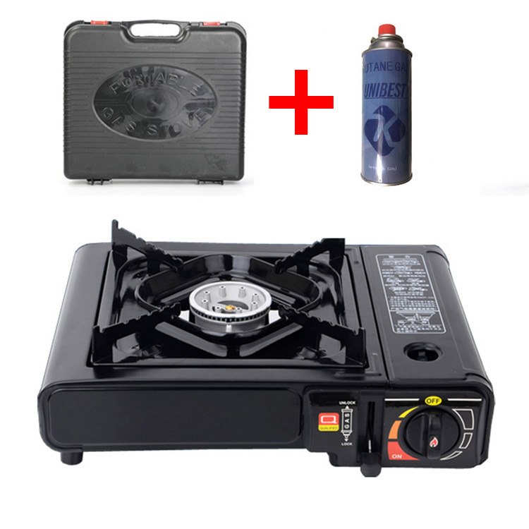 Yo🏠 Portable Gas Stove box Automatic Camping Gass Stoves cooker ...