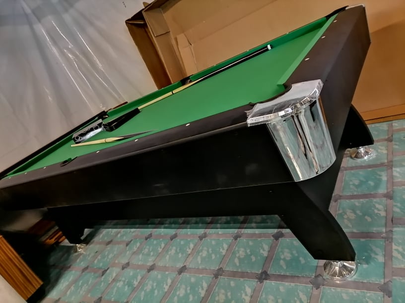 4x8 JR SIZE BILLIARD TABLE / BILYARAN / GAMIT SA BILYAR / PANG BATANG ...