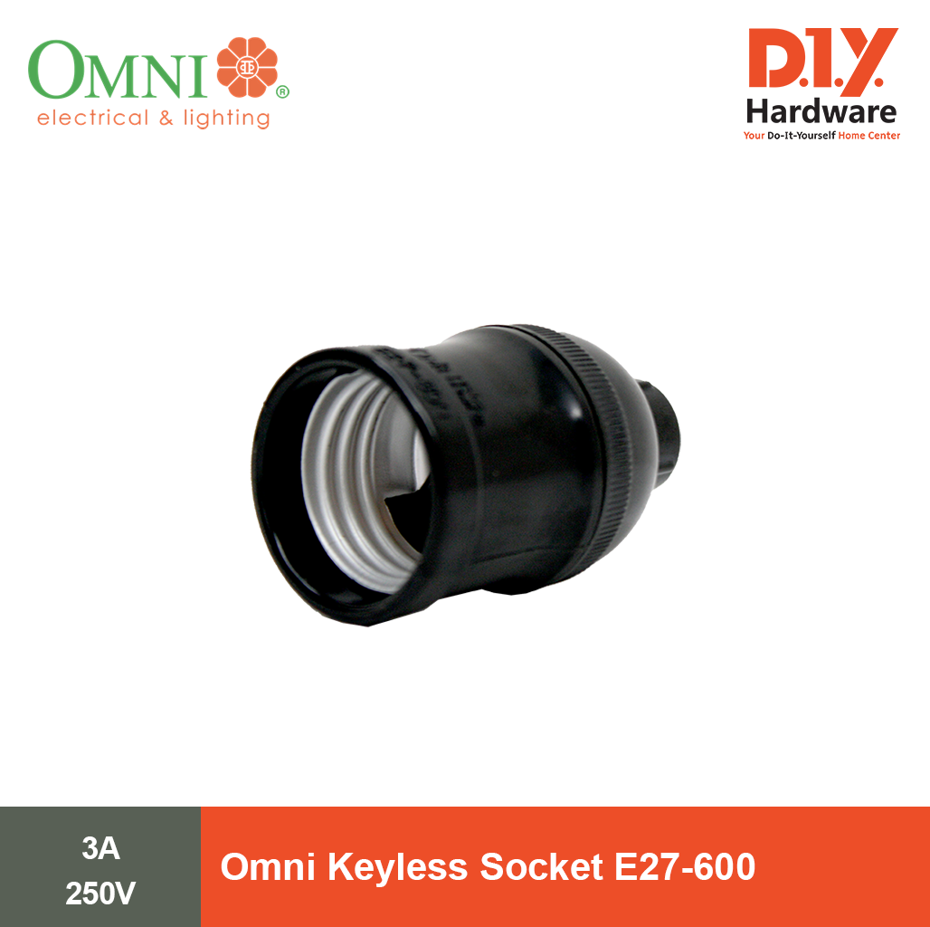 Omni Keyless Socket 3A 250V E27-600 | Lazada PH