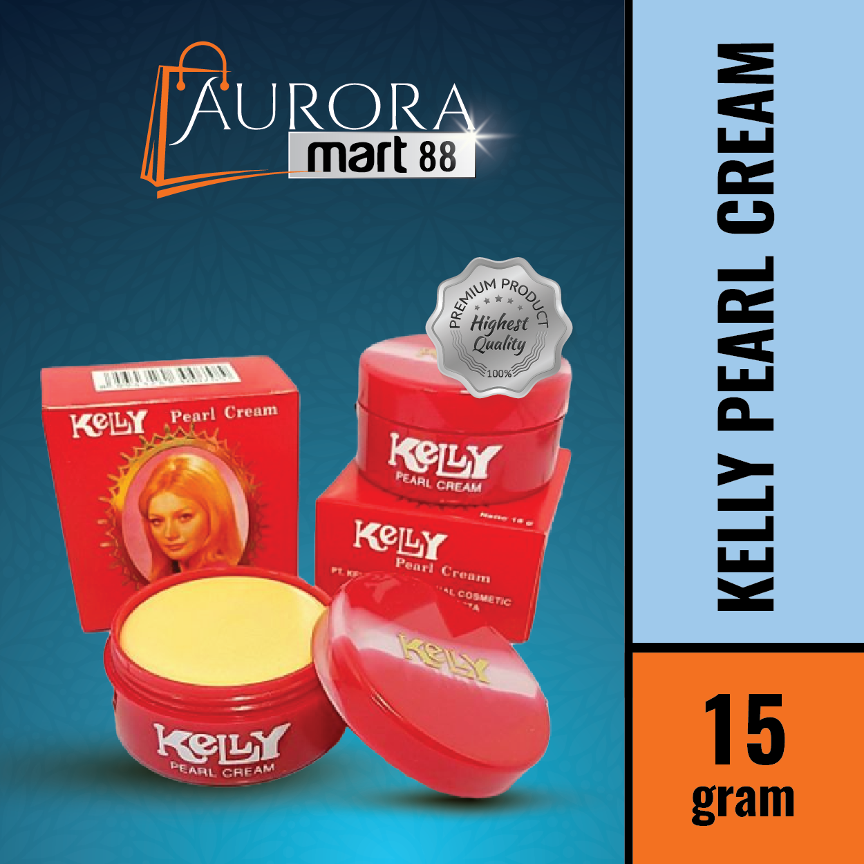 Kelly Pearl Cream 15gr | Kelly Cream | Lazada