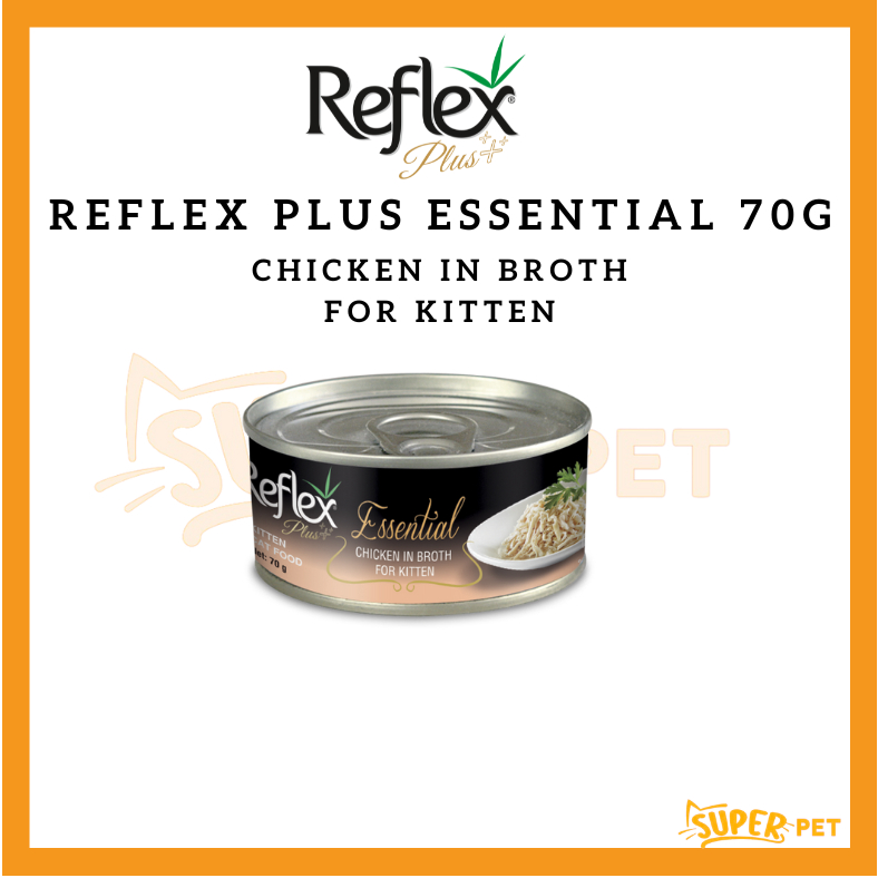 Reflex Plus Essential Cat Canned Wet Food Chicken/Tuna Based 70g | Lazada