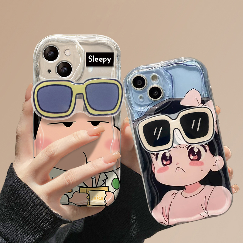 UCUC for Infinix Note 50 4G Note 50 Pro 4G Back Cover With Sunlasses ...