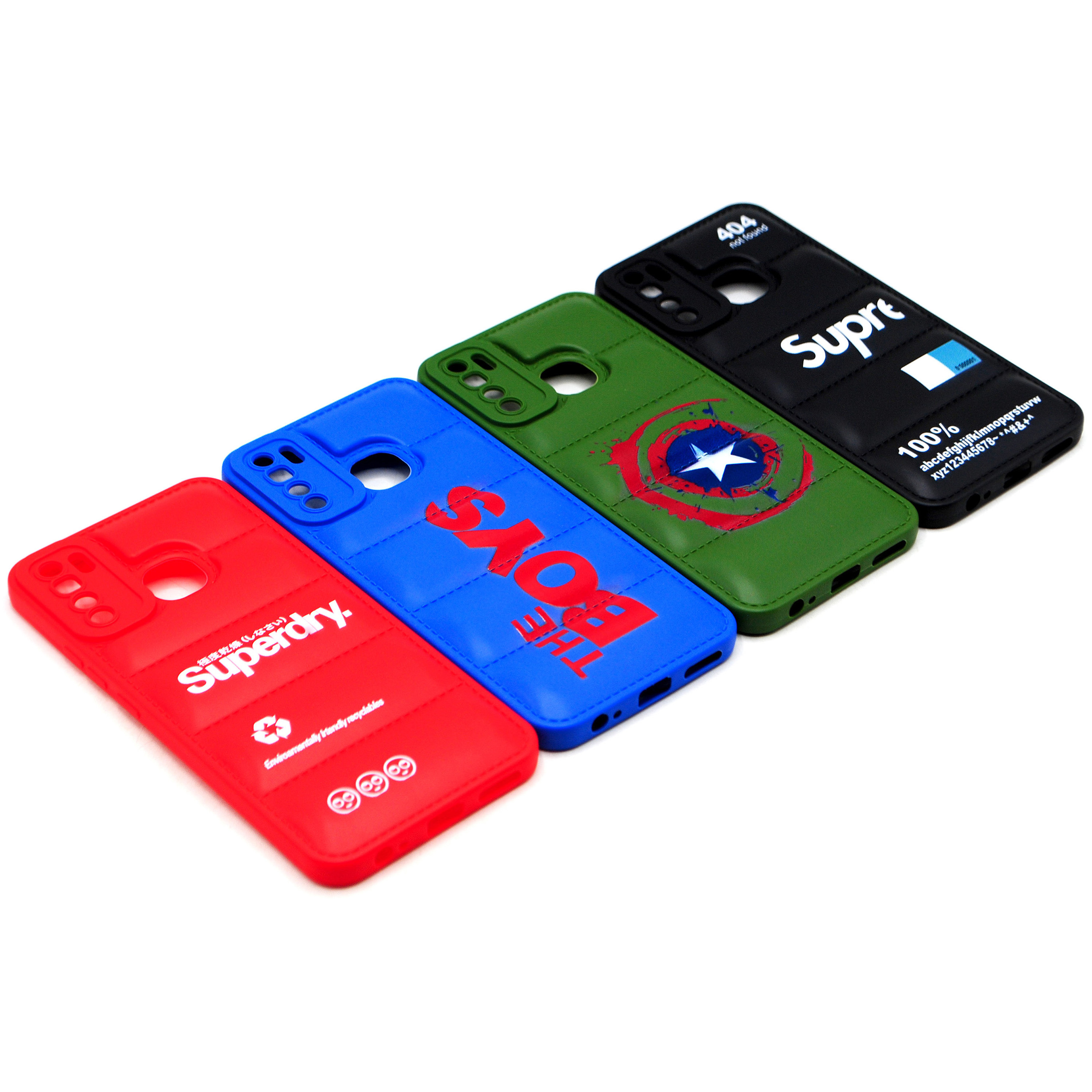 Tecno Camon 12 Air New Style Multicolour Soft Puff Case For Camon 12 ...