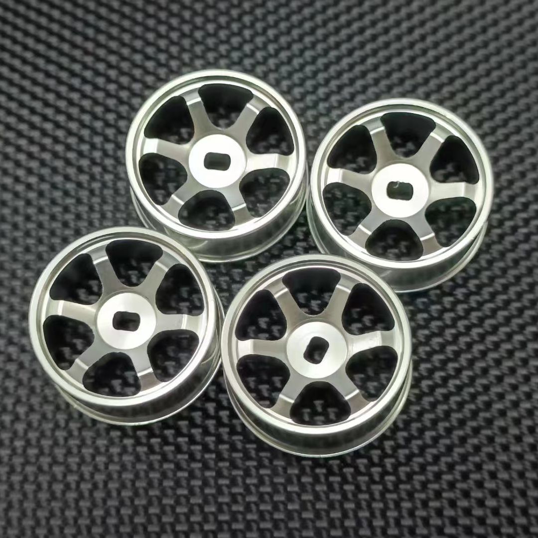 4pcsset BBS 20mm Metal Wheel Hub RC Car 1:28 for DriftArt3 Mini-Q HGD1 ...