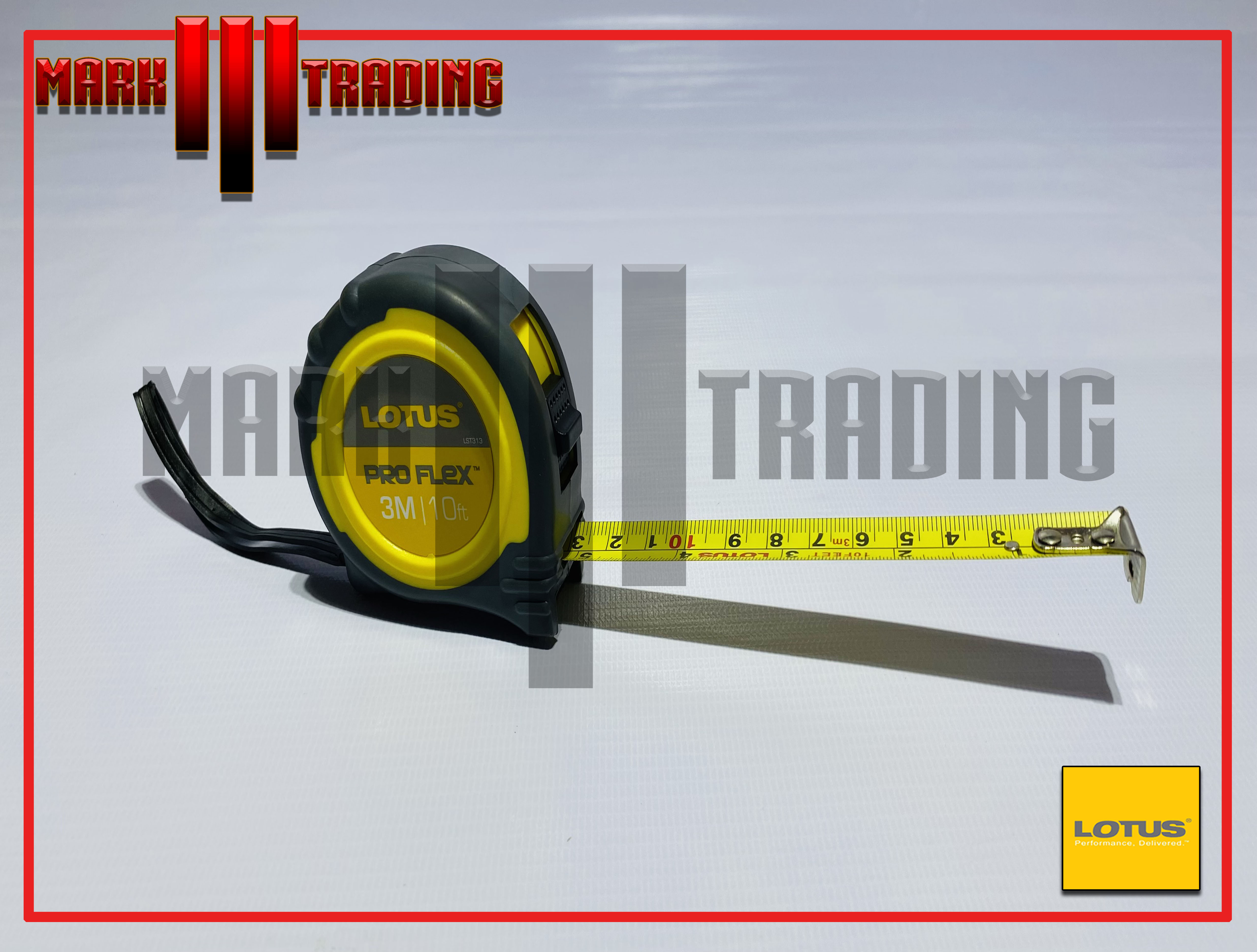 Lotus Steel Measuring Tape 3M/10Ft LST313 (PRO FLEX) | Lazada PH