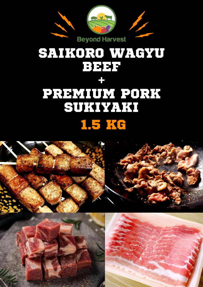 Saikoro + Premium Pork Sukiyaki Frozen | Lazada PH