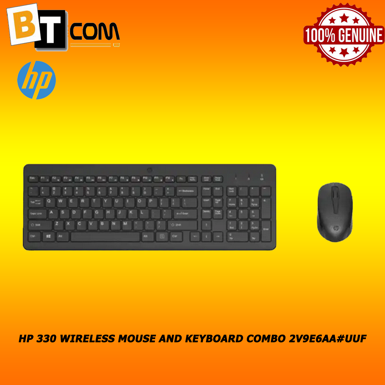 HP 330 Wireless Mouse and Keyboard Combo 2V9E6AA#UUF | Lazada