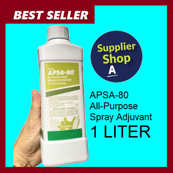 APSA-80 **1 LITER** APSA 80 All Purpose Spray Adjuvant APSA80 ...