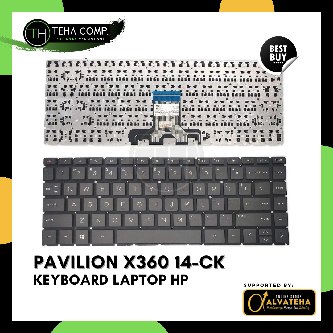 Keyboard Laptop HP 14CK Series HP 14DF HP 14MA Keyboard Laptop HP 14 | Lazada Indonesia