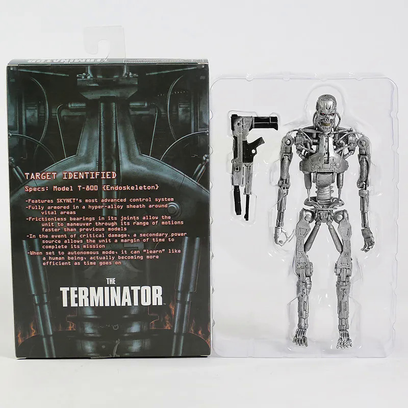 T-800 Endoskeleton Pops Guardian Terminator Genisys NECA Terminator ...