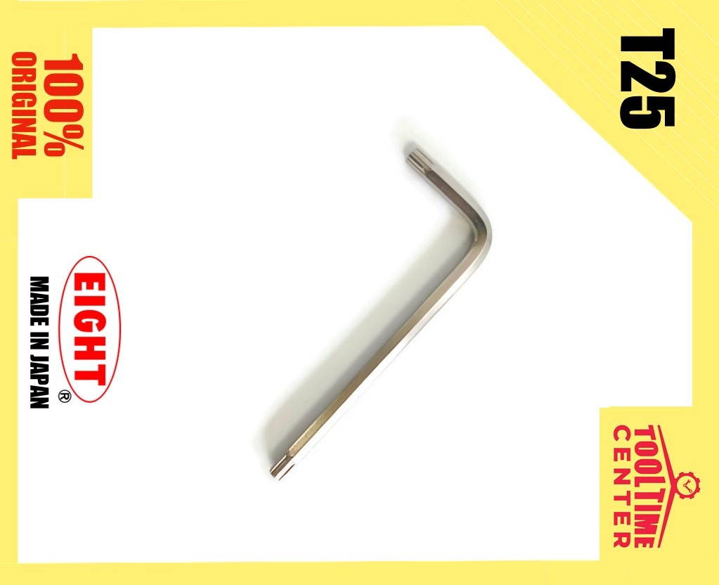 Eight Chrome Standard Length Torx Key Wrench T25 Model: TX-25 | Lazada PH