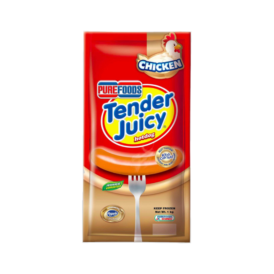 Purefoods Tender Juicy Jumbo Chicken Hotdog (1kg) | Lazada PH