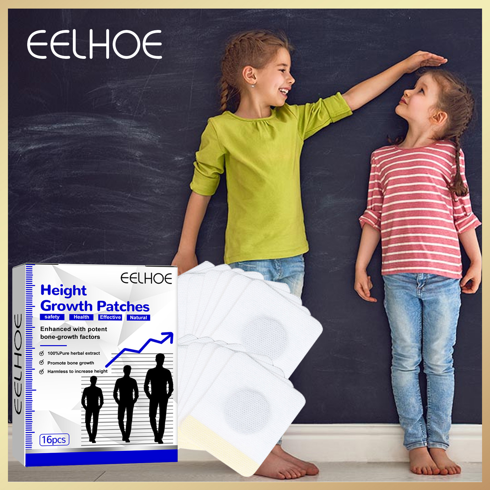 Eelhoe Height Growth Foot Patch for Adults And Juvenile Grow Taller ...