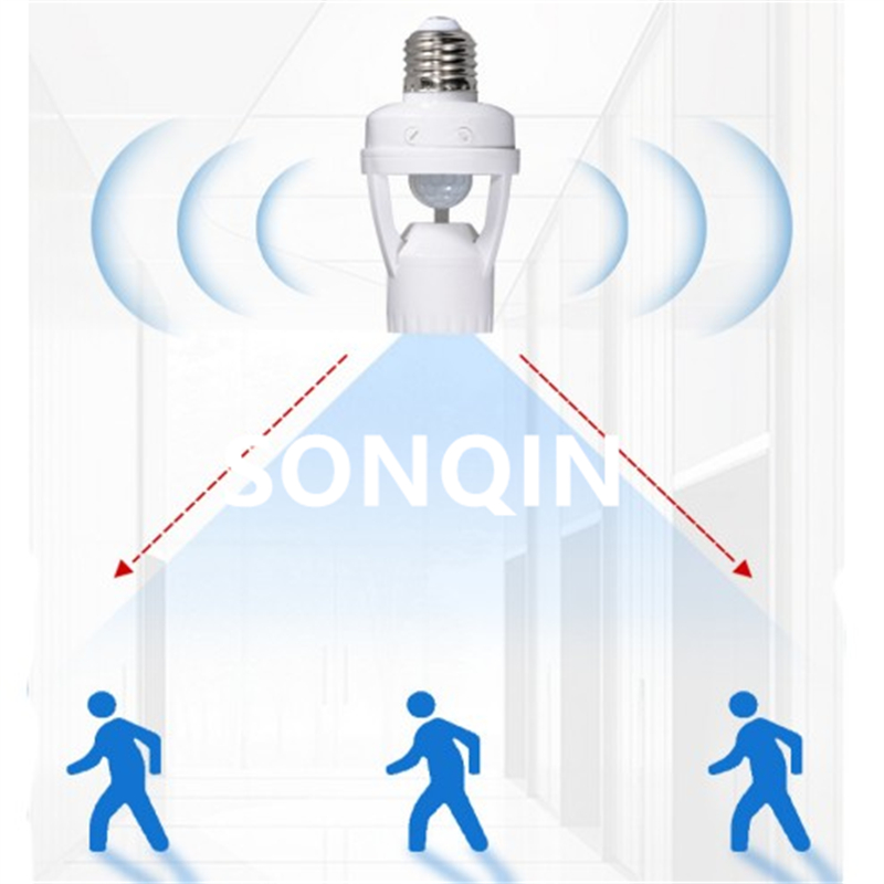 【Folio & Light】E27 Plug 360 Degree Pir Induction Infrared Motion Sensor ...