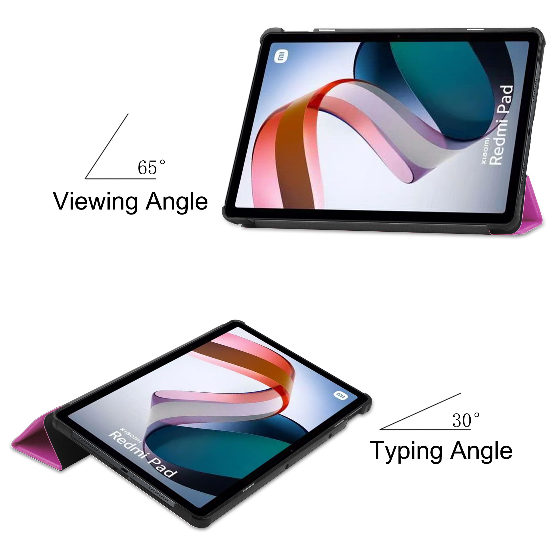 Xiaomi Redmi Pad 10.61 Tablet Case,Smart Case Trifold Stand Slim ...