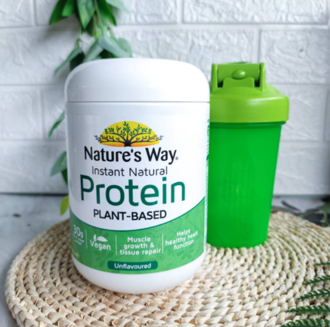 โปรตีน Nature's Way Protein Plant Based โปรตีนพืช เพิ่มกล้ามเนื้อ 3 ...