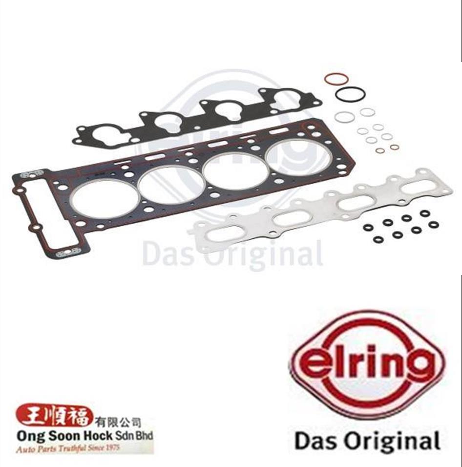Mercedes M111 Top Set Gasket W202 C200 C220 W124 E200 E220 Elring 899. ...