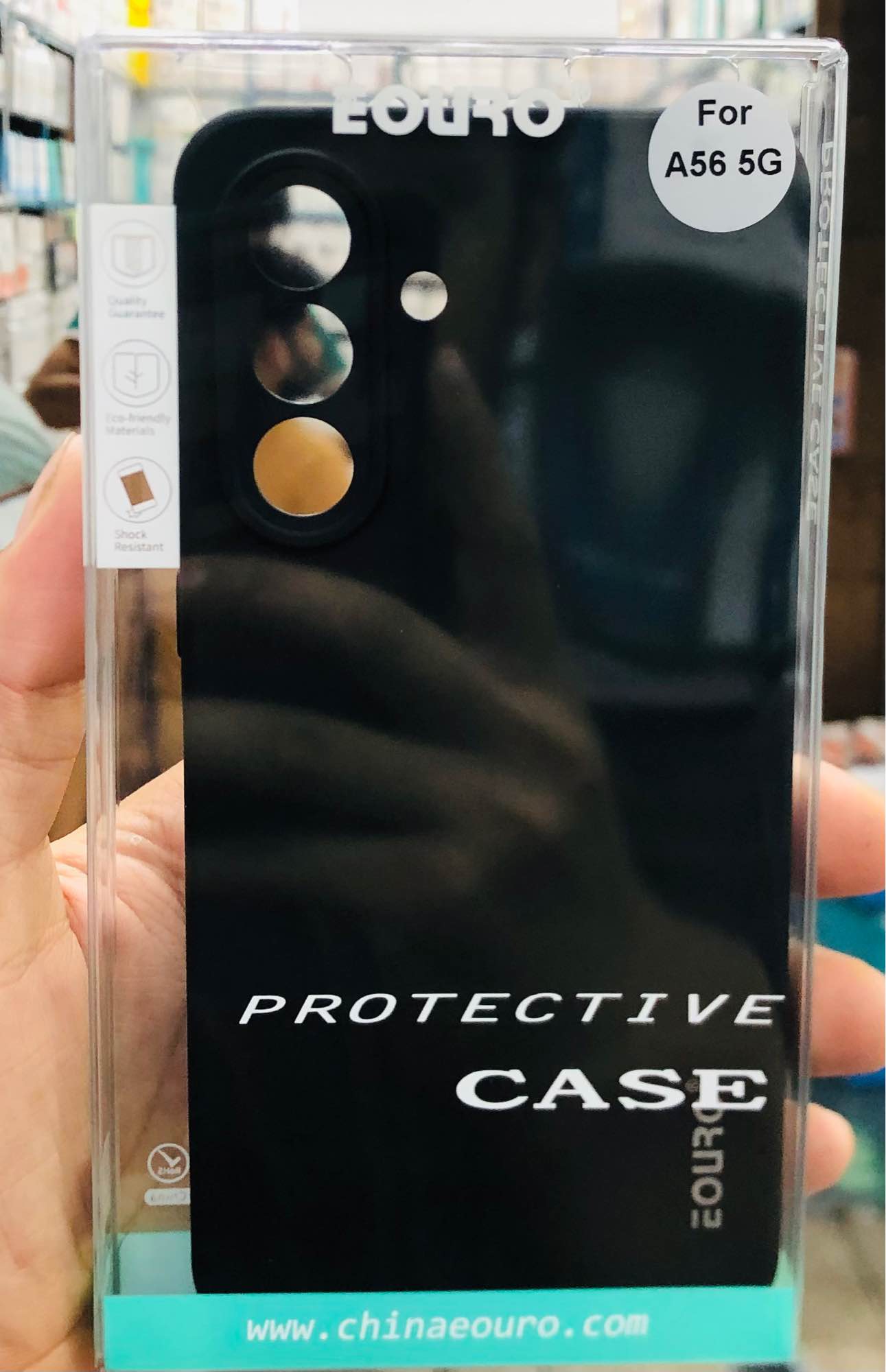 EOURO Case For Samsung Galaxy A56 - Durable Protective Soft Back Cover ...