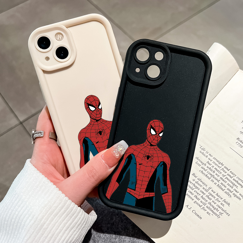 ZCSIBORUI for Redmi 9C 10A Back Cover Spider Man Half Body Pattern Soft ...