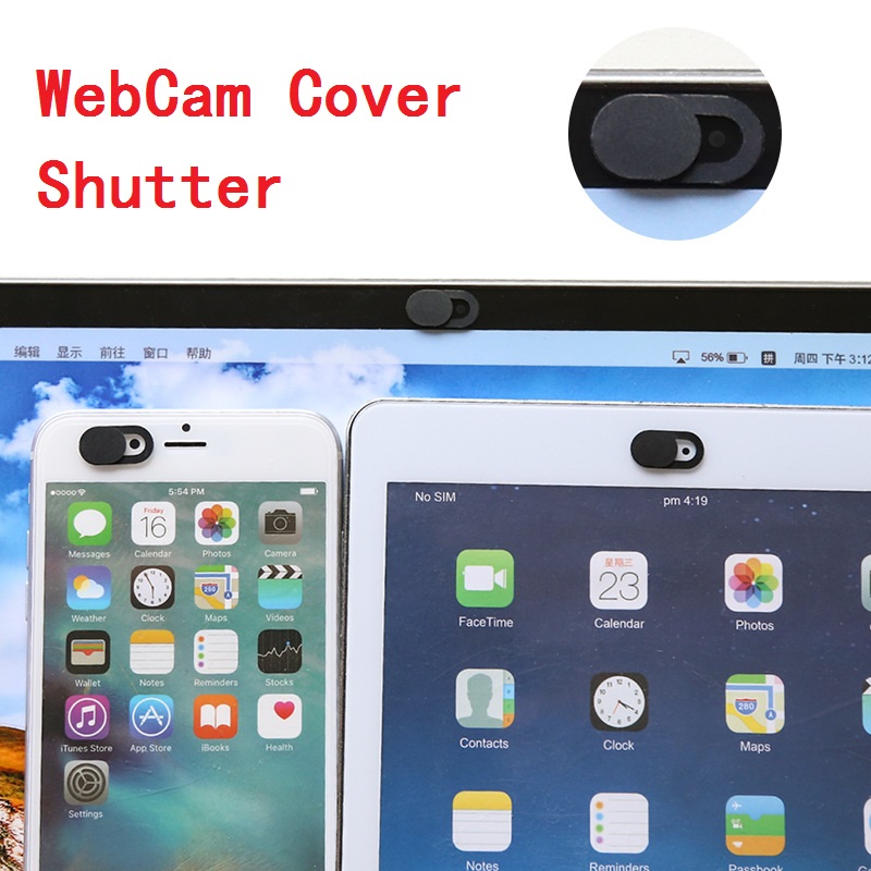 【New Innovation】WebCam Front Camera Cover for ipad for Iphone Samsung ...