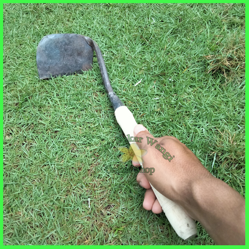 Kored / Wangkil miring / gratul / alat pembersih rumput/ pacul kecil ...