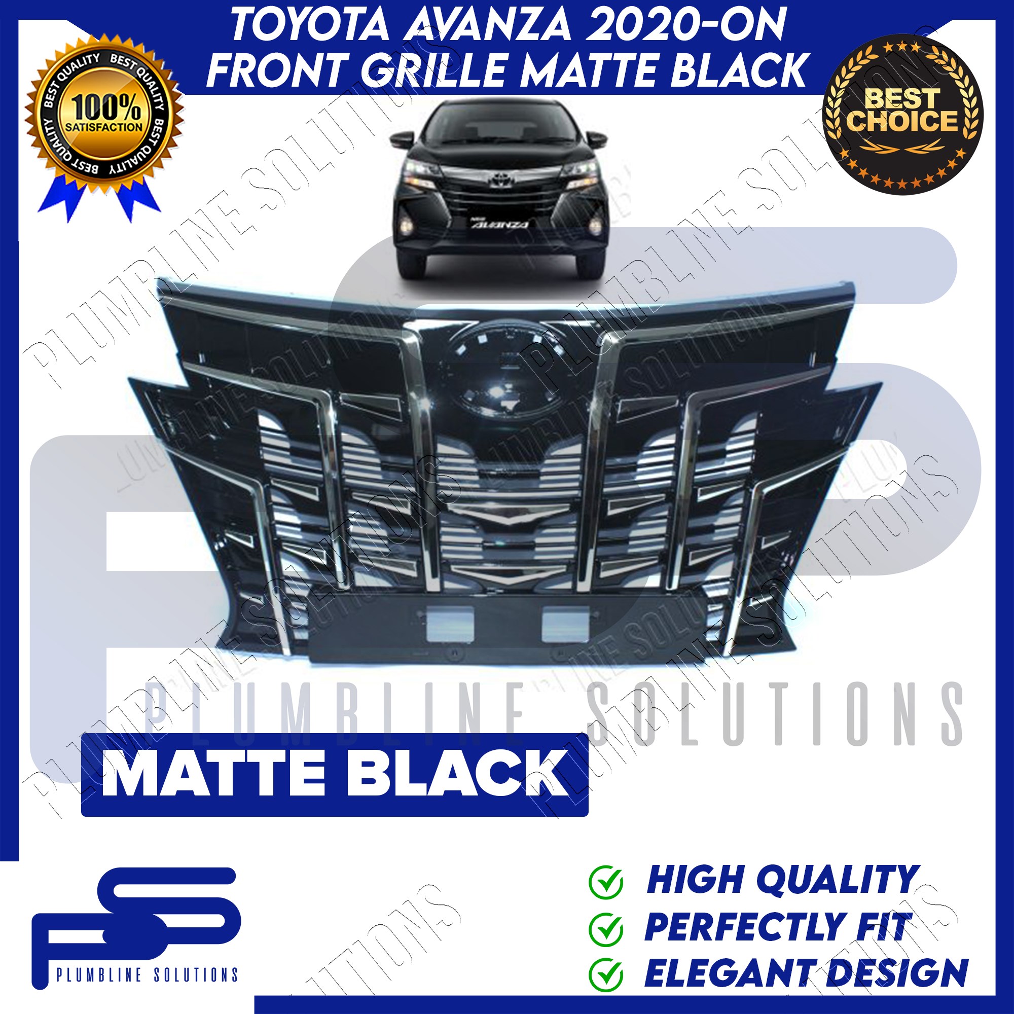 Toyota Avanza 2020 - ON Front Grills / Grill Guard / Front Grill ...