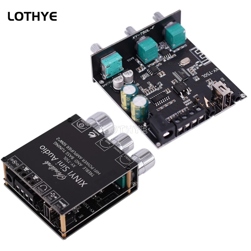 HIFIDIY XY-S100H/XY-S100L Bluetooth 5.0 2.1 Channel Power Audio Stereo ...