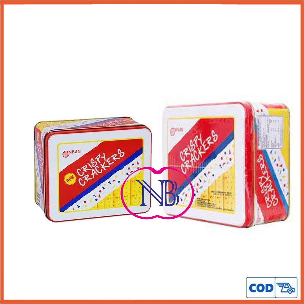 Nissin Crispy Crackers Kaleng 750 gram [Kue Lebaran] | Lazada Indonesia