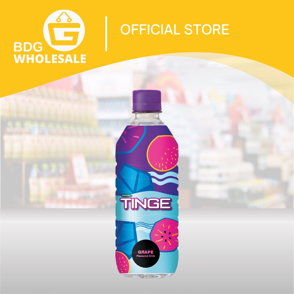Spritzer Tinge Flavoured Drink - Grape 24 x 500ml | Lazada