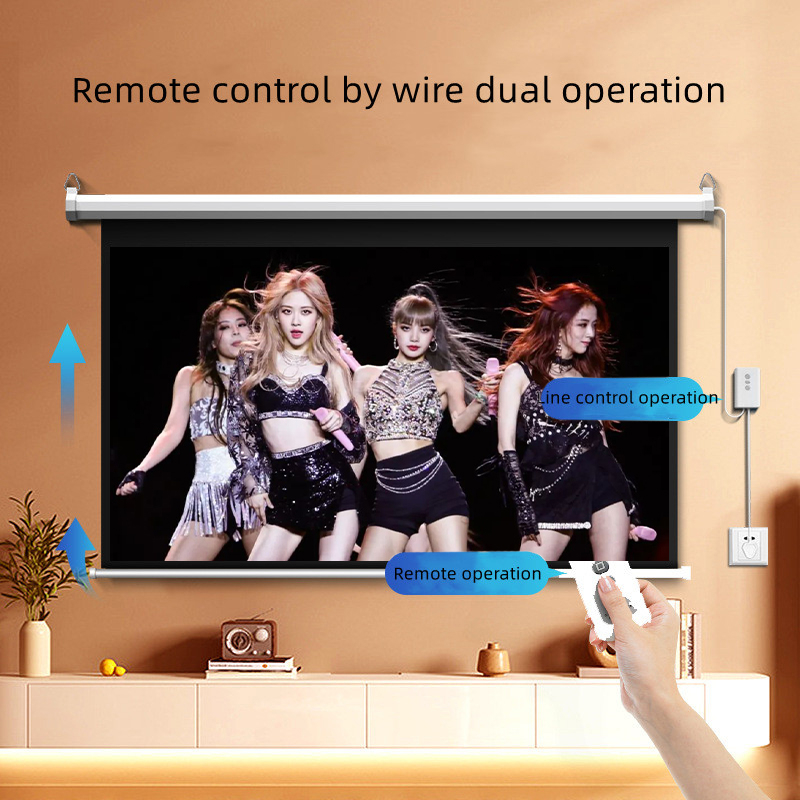 【spots！】/100inch16:9 Movie Screen Home Theater projector screen screen ...