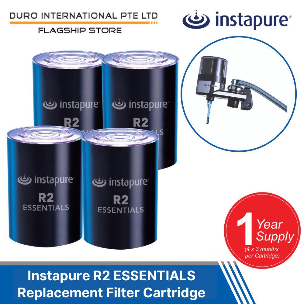 Instapure R2-4 ESSENTIALS Replacement Filter Cartridge (1 Year Supply ...