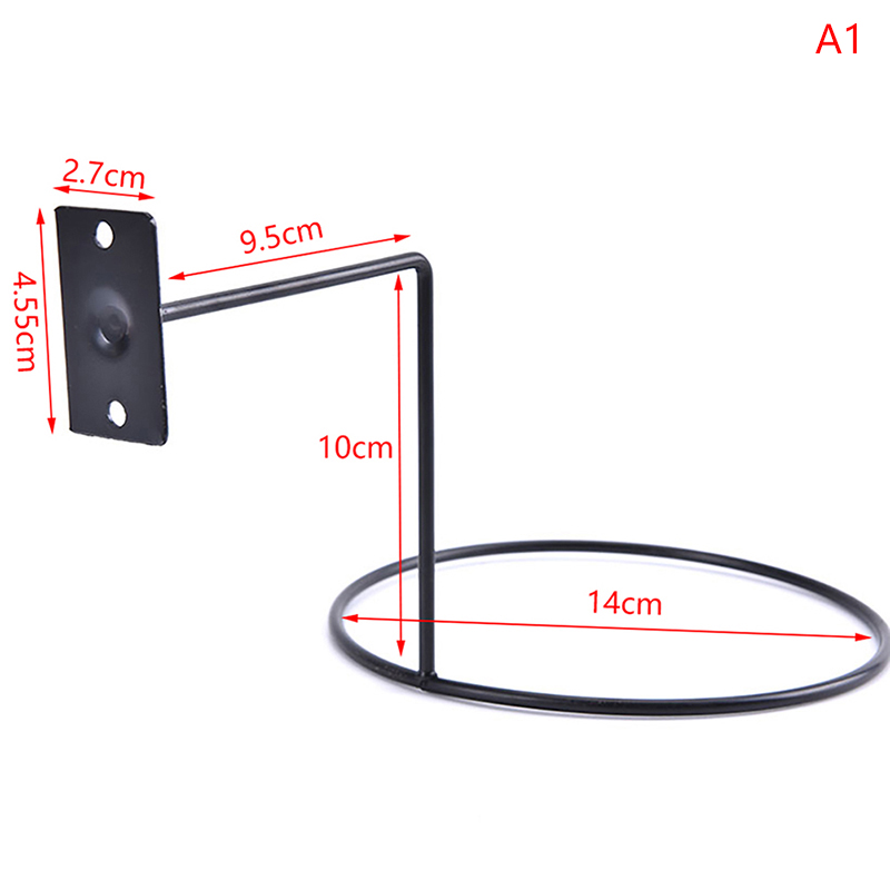 Slatwall Ball Display Ring Holder Heavy Duty Steel Wire Metal Cap Hat ...