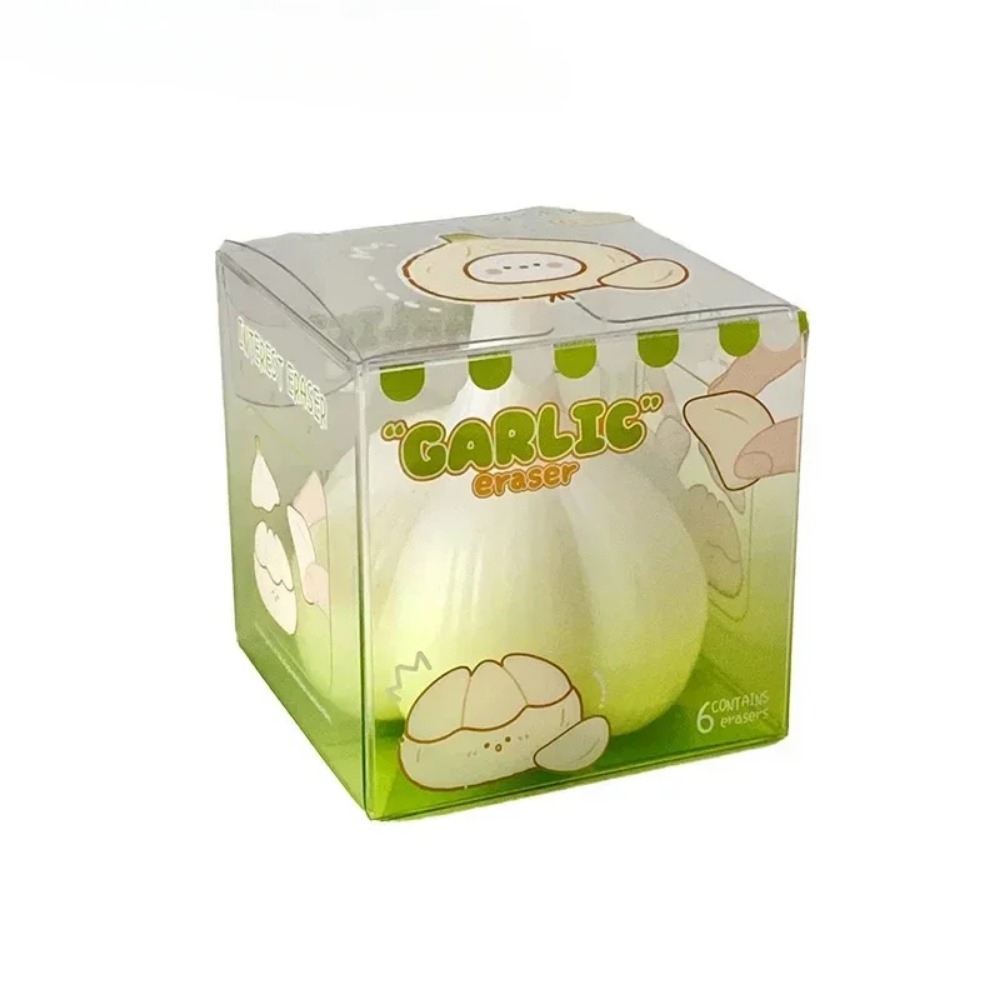 Peculiar Style Lovely Design Garlic Rubber Eraser Imitation Garlic ...