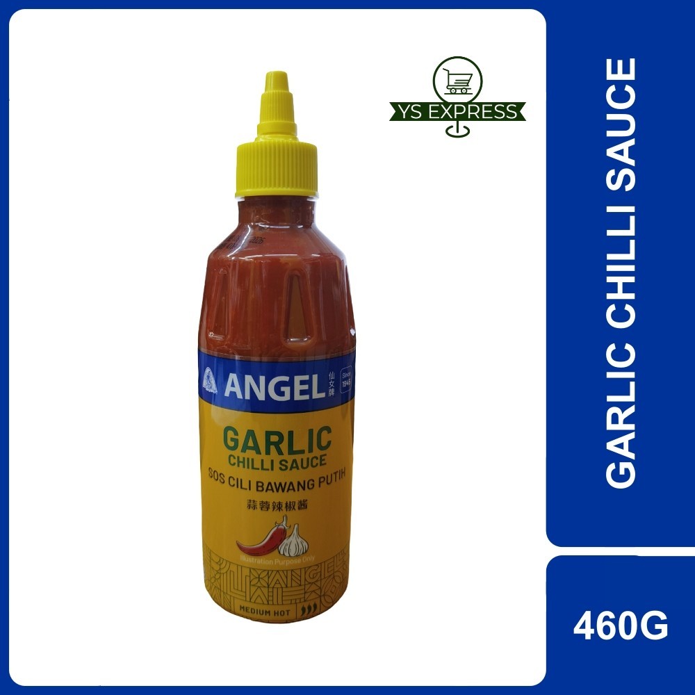 ANGEL BRAND Garlic Chilli Sauce 460G (Medium Hot) - Sos Cili Bawang ...