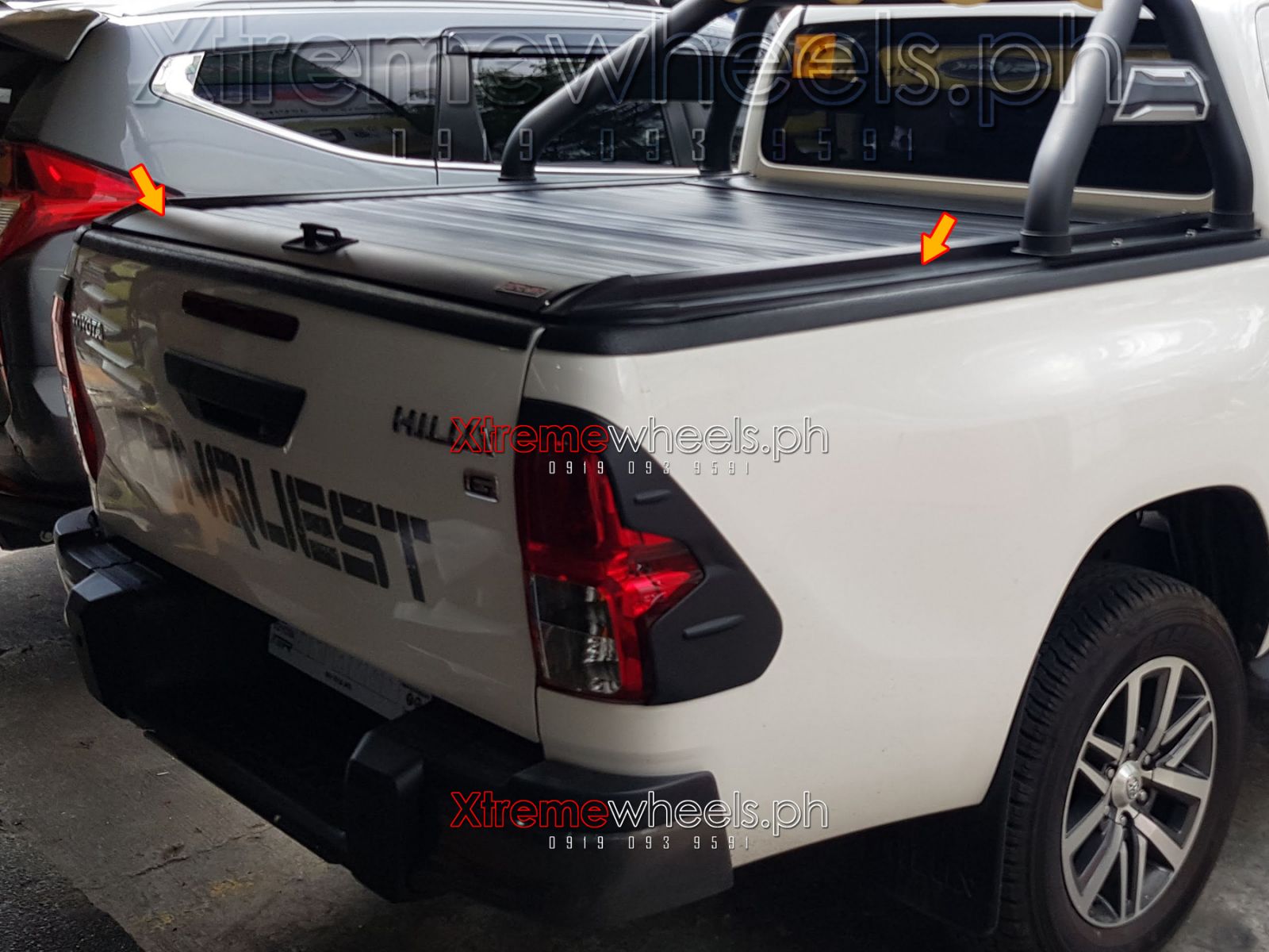 Hilux Conquest 2016-2024 NO Drilling Roller Lid Oem Thailand Made ...